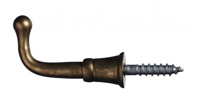 Messingkrok 63 mm | Gamletrehus.no - nettstedet for deg som er glad i ...